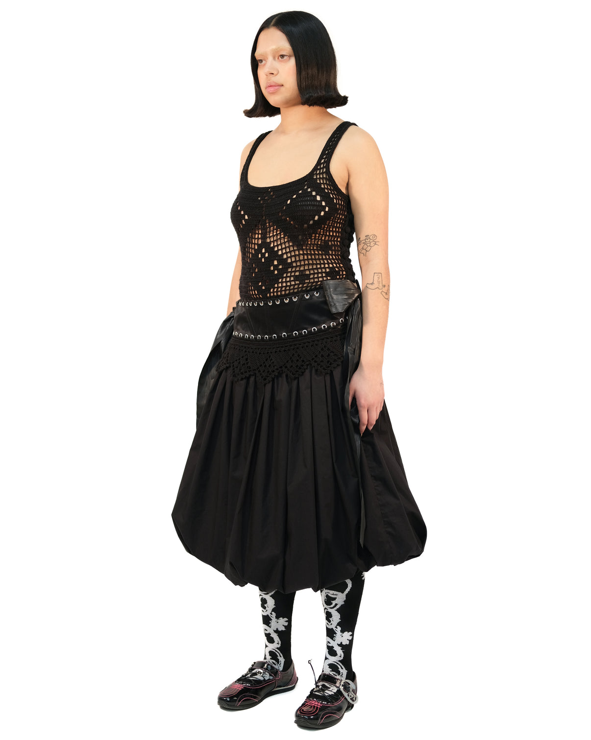 Gentry Crochet Bubble Dress – Chopova Lowena